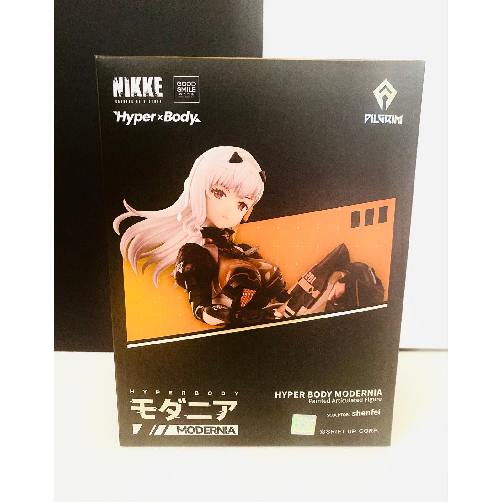 Good Smile Shanghai Goddess of Victory: Nikke Hyper Body Modernia Posa ...